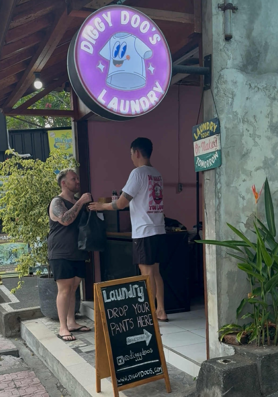 Diggy Doos Laundry, Ubud